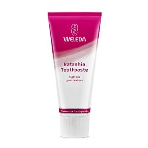 weleda weleda ratahnia toothpaste, 2.5-ounce (pack of 2)