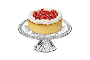 godinger dublin cake plate cake stand,12 inches