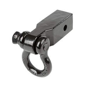 Rugged Ridge 11234.01 Receiver Shackle Bracket , Black