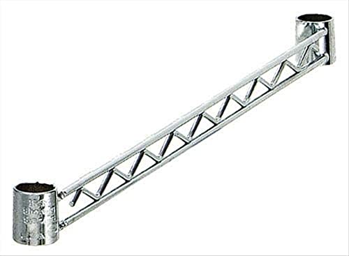 Quantum Storage Systems GR48 Hang Bar for Wire Shelving Units, Chrome Finish, 1" Diameter x 48" Length