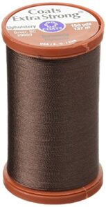 coats & clark s964-8960 extra strong upholstery thread, 150-yard, chona brown