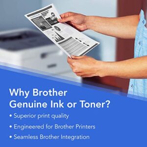 Brother Genuine Standard Yield Toner Cartridge, TN210BK, Replacement Black Toner, Page Yield Up To 2,200 Pages, TN210