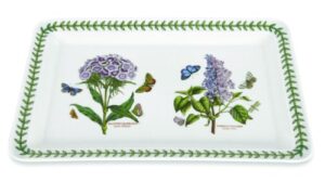 portmeirion botanic garden rectangular tray 15.5″ x 10″