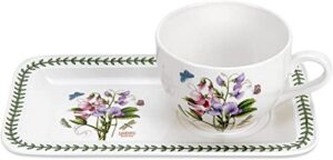 portmeirion botanic garden soup and sandwich set, 11.25″, multicolor