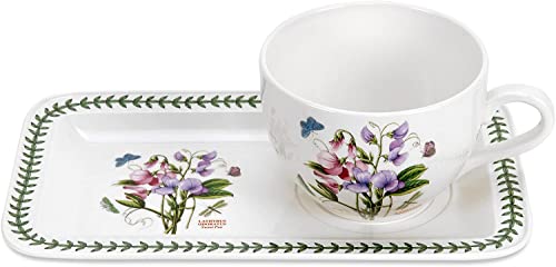 Portmeirion Botanic Garden Soup and Sandwich Set, 11.25", Multicolor