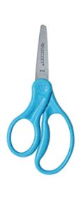 westcott school left-handed kids scissors, assorted colors, 5″ pointed