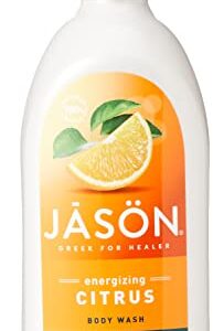 JASON Natural Body Wash & Shower Gel, Revitalizing Citrus, 30 Oz