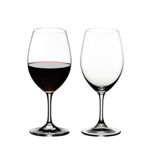 riedel ouverture red wine glasses, set of 2