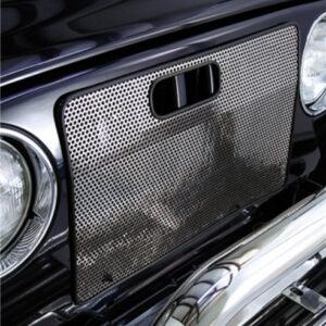 Rugged Ridge 11213.03 Black Radiator Bug Shield