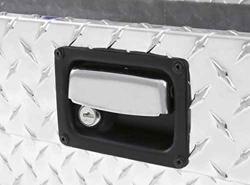 Lund 9748 48-Inch Aluminum Side Mount Box, Diamond Plated, Silver