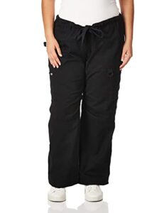 scrubs – koi lindsey scrub pant black, medium