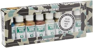 vallejo panzer aces no #2 paint set, 17ml