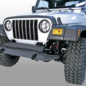 Rugged Ridge 11650.20 Body Armor Kit, Front, Fender Guards; 97-06 Jeep Wrangler TJ , Black