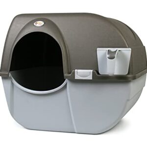 Omega Paw Self-Cleaning Litter Box, Regular, Taupe