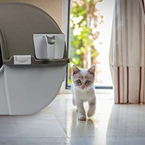 Omega Paw Self-Cleaning Litter Box, Regular, Taupe