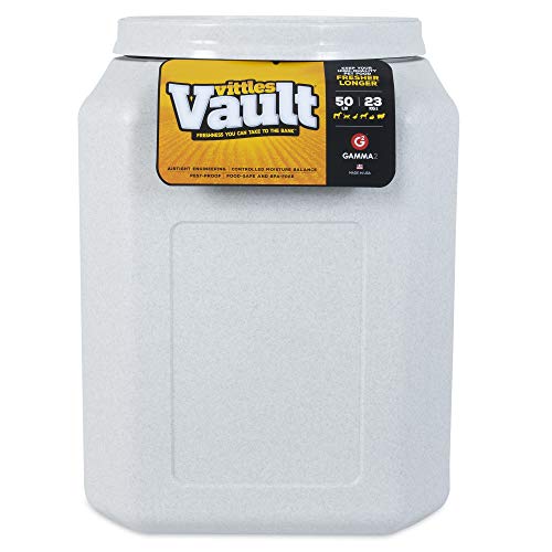 Gamma2 Vittles Vault Pet Food Storage Container, 50 Pounds