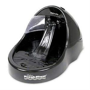 petmate deluxe fresh flow dog and cat water fountain 3 sizes