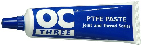 OC Three, Oxygen compatible OC Three PTFE Paste Joint and Thread Sealer / 4 oz. Tube - Solutions for critical and demanding applications where no flammability, compatibility with oxygen and resistance to aggressive chemicals are essential. OC Three is NSF