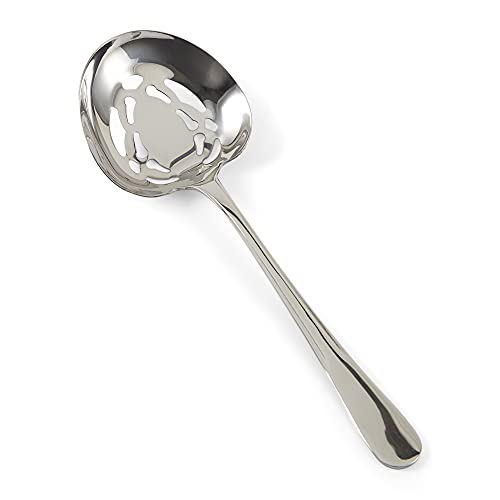 RSVP International Endurance Flatware Collection Stainless Steel, Dishwasher Safe, Berry Spoon