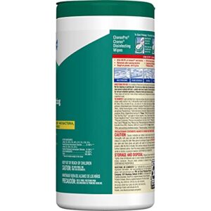 CloroxPro Disinfecting Wipes, Clorox Disinfectant Wipes, Industrial Cleaning, Fresh Scent, 75 Wet Wipes (6 Pack) - 15949