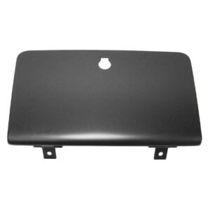 rugged ridge 11228.01 glove box door, black; 72-86 jeep cj