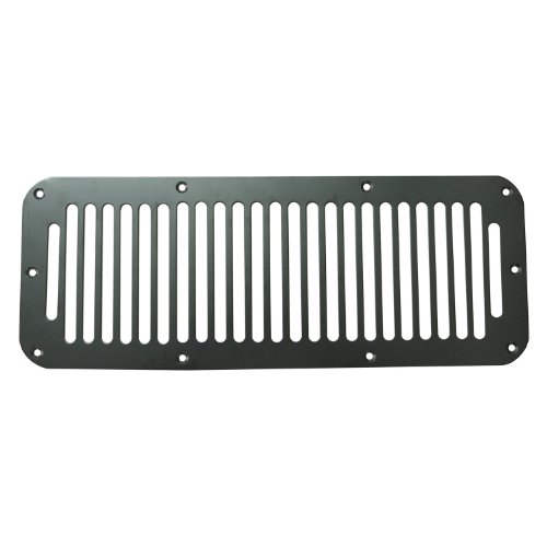 Rugged Ridge 11206.01 Cowl Vent Cover, Black; 76-95 Jeep CJ/Wrangler YJ