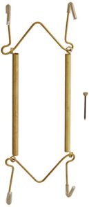 better houseware plate hanger brass, fits 7″-10″ plates