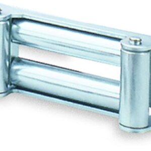 WARN 5742 Zinc Plated Winch Roller Fairlead for Winches over 2 Ton (4,000 lb) Capacity