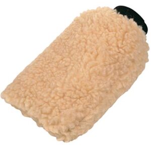 Carrand 40306 Wool Wash Mitt , Yellow