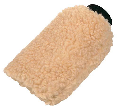 Carrand 40306 Wool Wash Mitt , Yellow