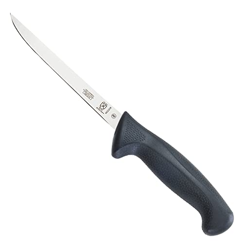 Mercer Culinary M22206 Millennia Black Handle, 6-Inch Narrow, Boning Knife