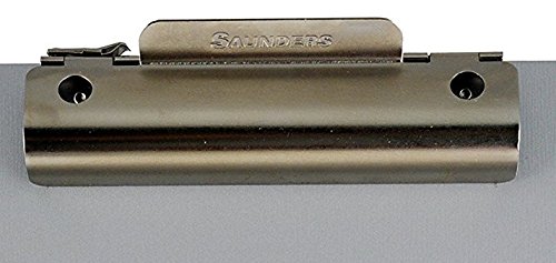 Saunders Metal Clipboard with Storage, Letter Size Heavy Duty Contractor Grade Clipboard, Recycled Aluminum Dual Storage Form Holder with High Capacity Clip, Assembled in USA, Silver Cruiser-Mate