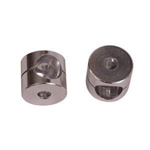 rugged ridge 11029.02 door mirror arm bushing kit, aluminum; 55-86 jeep cj