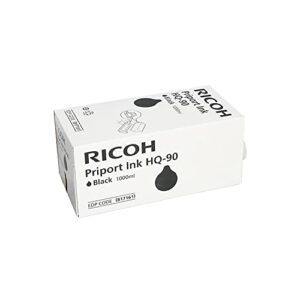 ricoh hq-90 original ink cartridge – black