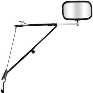 CIPA 11650 Door Mount Towing Mirror , Black