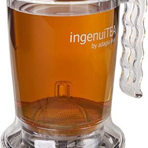 Adagio Teas ingenuiTEA Bottom-Dispensing Teapot,clear,16 oz