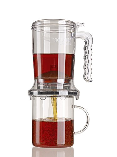 Adagio Teas ingenuiTEA Bottom-Dispensing Teapot,clear,16 oz