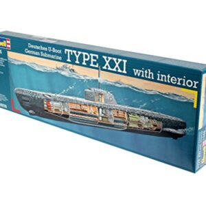 Revell 05078 U-Boat XXI Type w. Interieur Model Kit