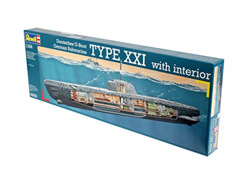 Revell 05078 U-Boat XXI Type w. Interieur Model Kit