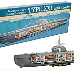 Revell 05078 U-Boat XXI Type w. Interieur Model Kit