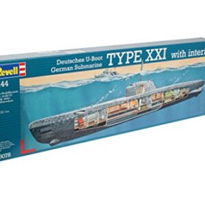 Revell 05078 U-Boat XXI Type w. Interieur Model Kit