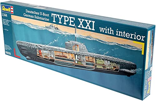 Revell 05078 U-Boat XXI Type w. Interieur Model Kit