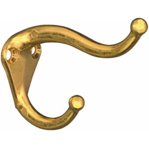 coat/hat hook brass