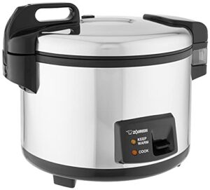 zojirushi nyc-36 20-cup (uncooked) commercial rice cooker and warmer, stainless steel