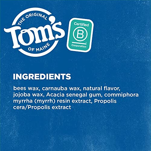 Tom's of Maine Floss Flat-Anti Plaque Spearmint 32 yd String