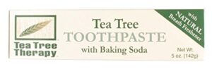 tea tree therapy toothpaste with baking soda ( 5-pack)