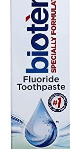 Biotene Fluoride Toothpaste Antibacterial Gentle Mint, 4.3 Ounces each Pack of 3