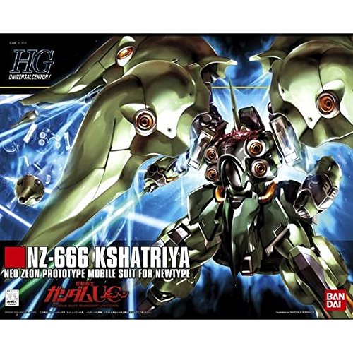 Bandai Hobby #99 NZ-666 Kshatriya, Bandai HGUC Action Figure