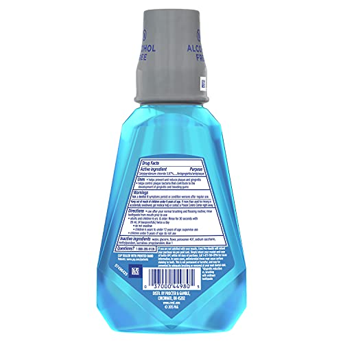 Crest Pro-Health Multi-Protection CPC Antigingivitis/Antiplaque Mouthwash Clean Mint, 8.4Oz