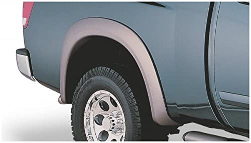 Bushwacker Extend-A-Fender Extended Front & Rear Fender Flares | 4-Piece Set, Black, Smooth Finish | 70901-02 | Fits 2004-2015 Nissan Titan w/ Lock Box